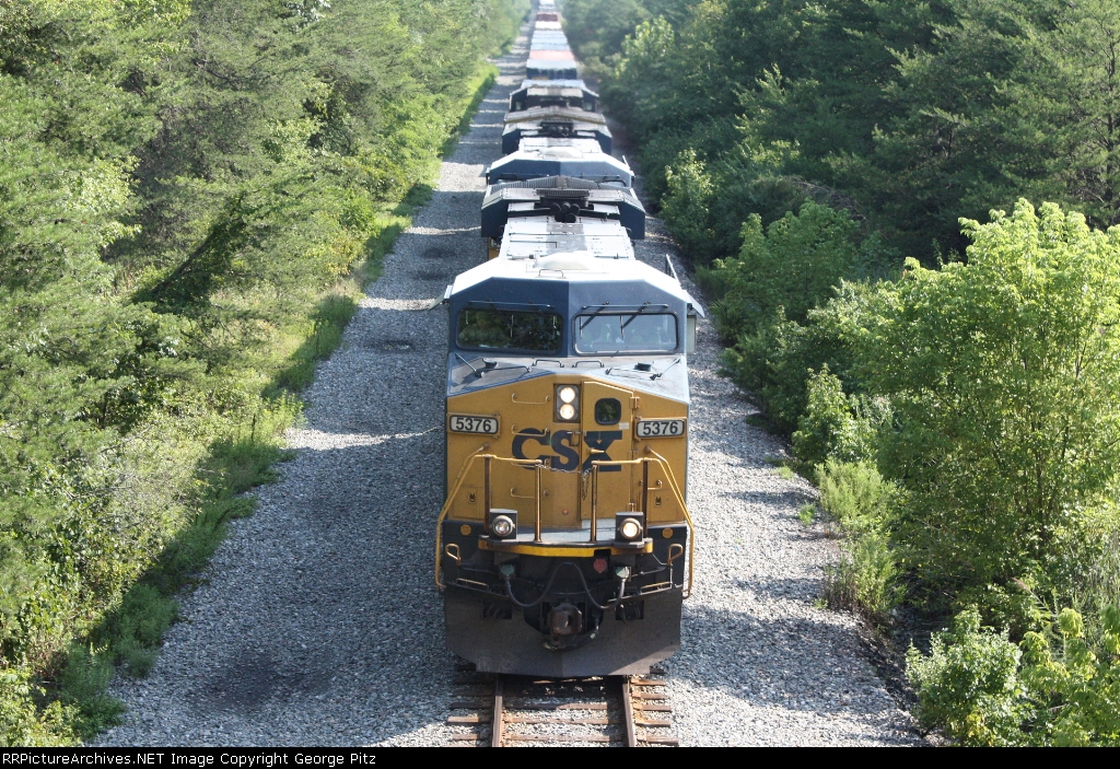 CSX 5376 at Poplar, MD